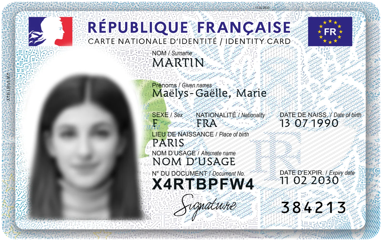 Obtenez photo d'identité 35x45 mm en ligne gratuit