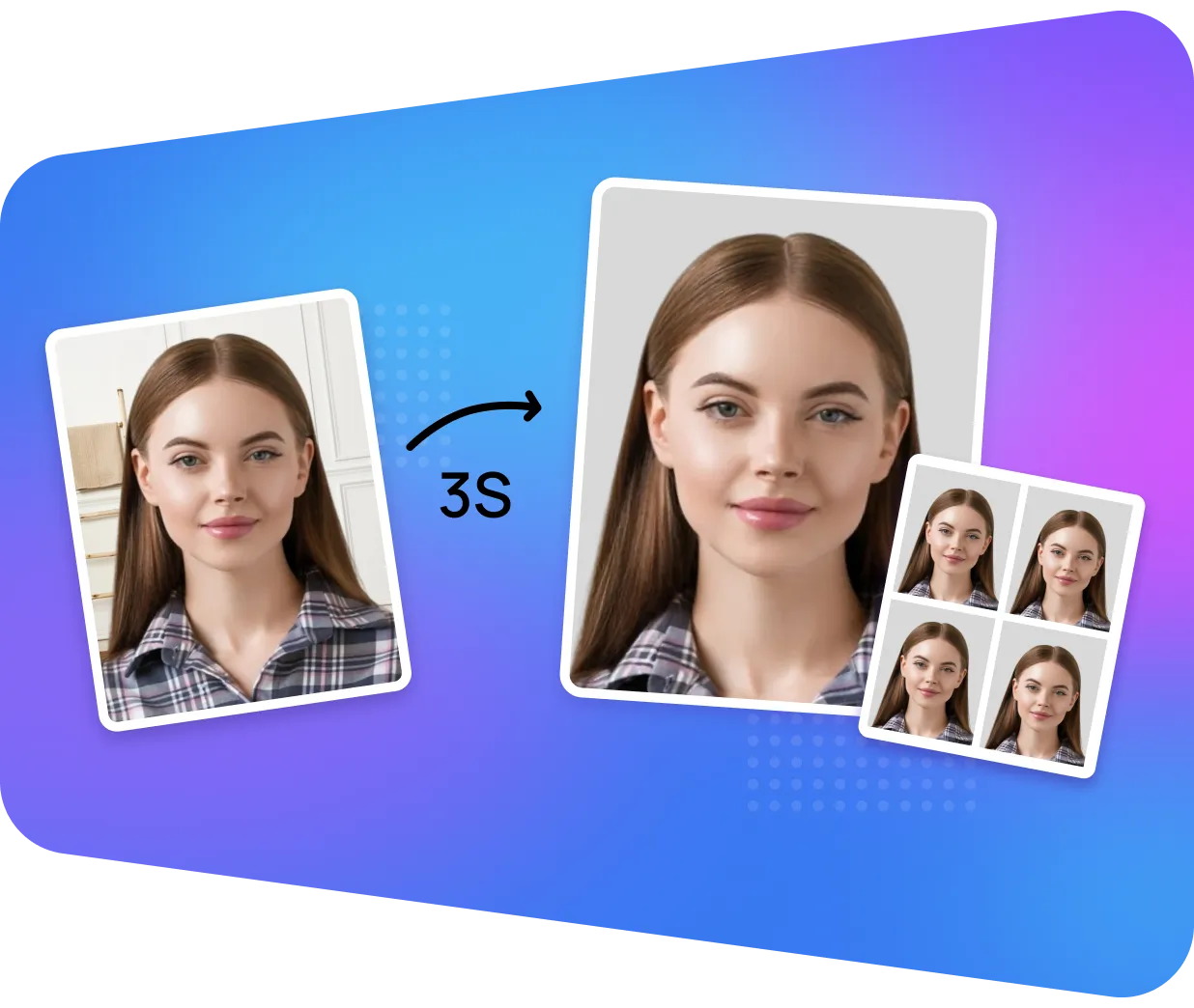 Crea online la foto carta identità elettronica in 3 secondi